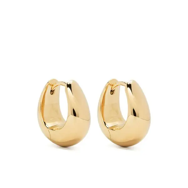 Tom Wood Ice Hoops Earrings - Gold