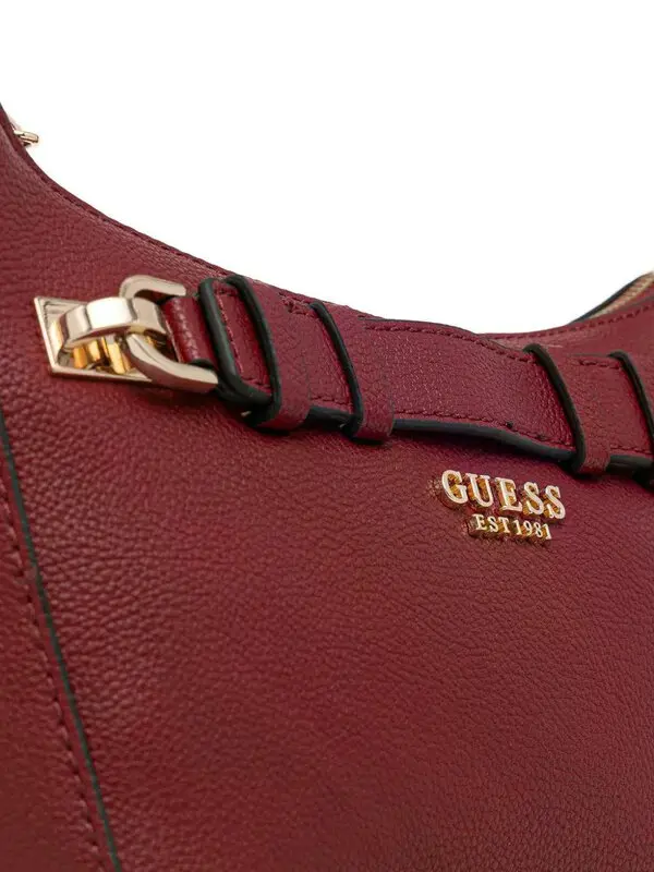 Guess Logo Appliqué Shoulder Bag