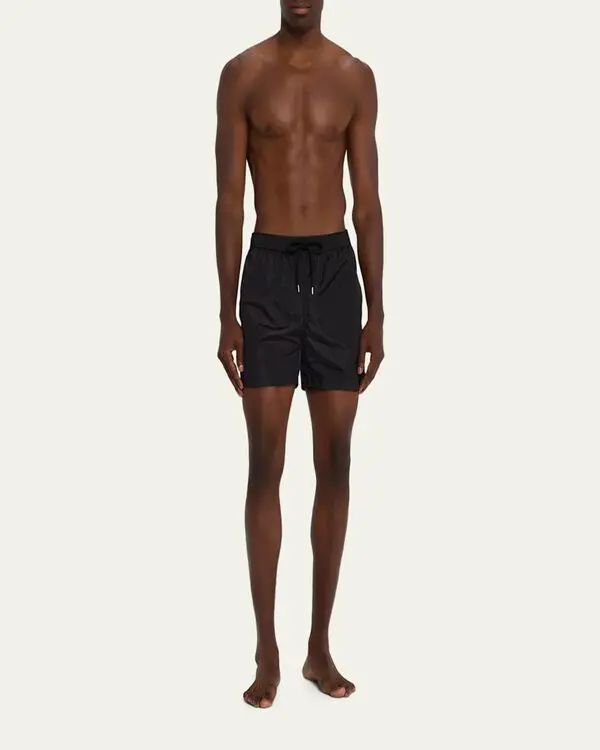 Moncler Drawstring Swim Shorts - Black