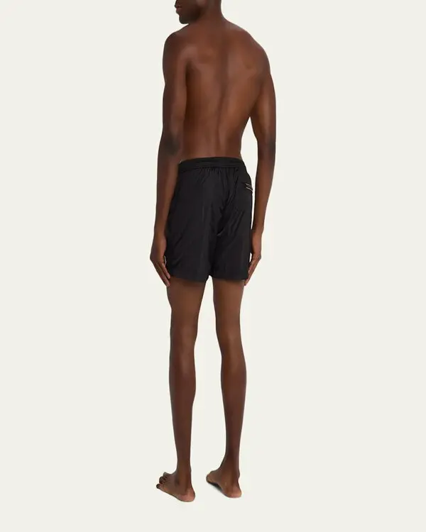 Moncler Drawstring Swim Shorts - Black
