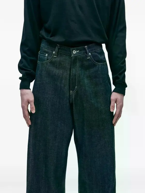 NEIGHBORHOOD Contrast-stitch Jeans