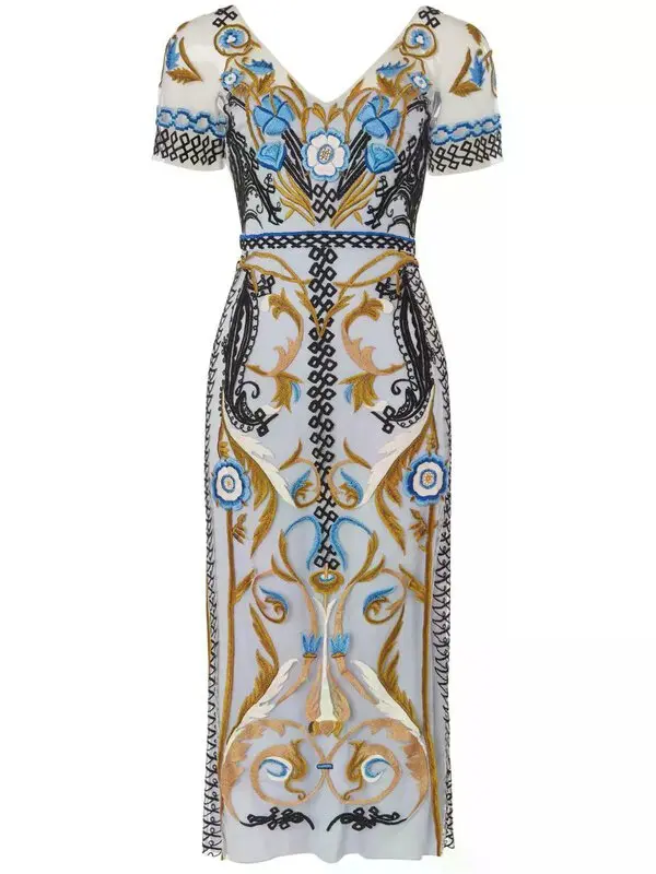 TEMPERLEY LONDON Alessia Midi Dress