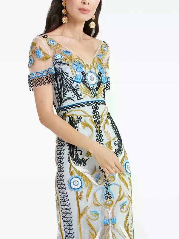 TEMPERLEY LONDON Alessia Midi Dress