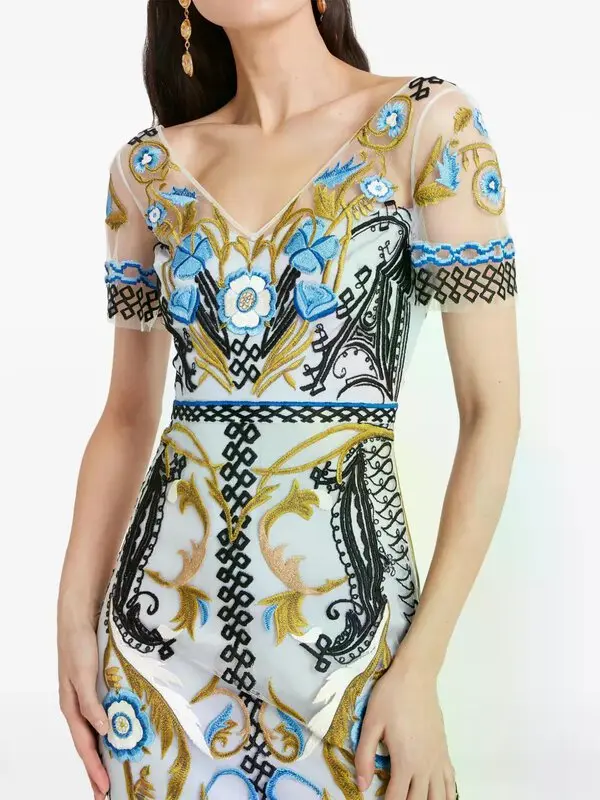 TEMPERLEY LONDON Alessia Midi Dress