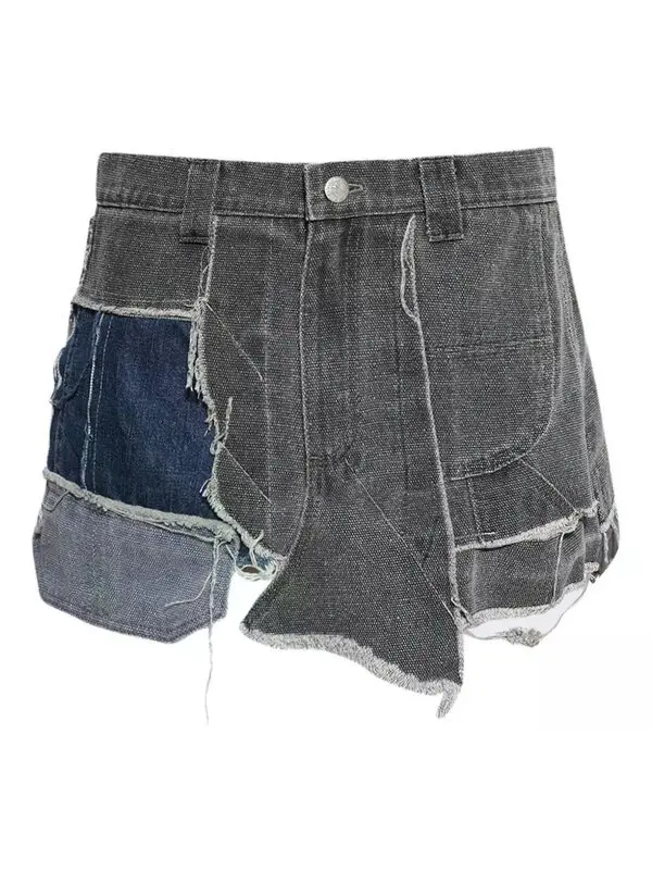 Natasha Zinko Patchwork Mini Skirt