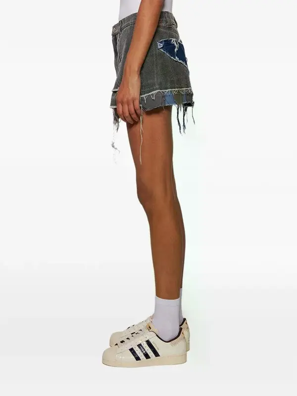Natasha Zinko Patchwork Mini Skirt