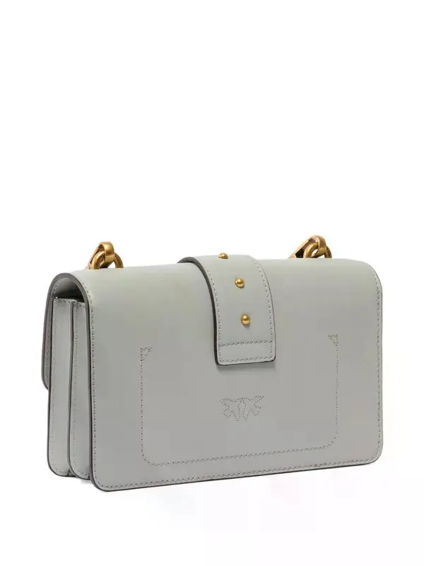 Pinko Small Love One Leather Shoulder Bag