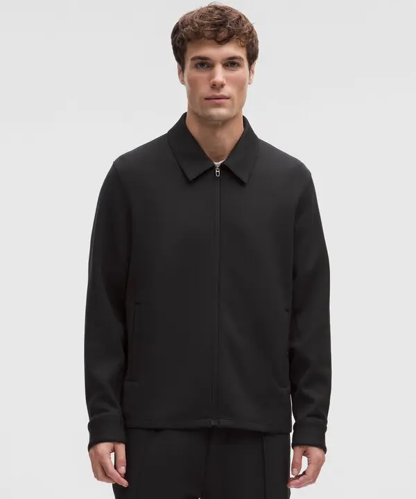 Lululemon Smooth Spacer Collared Full Zip - Black