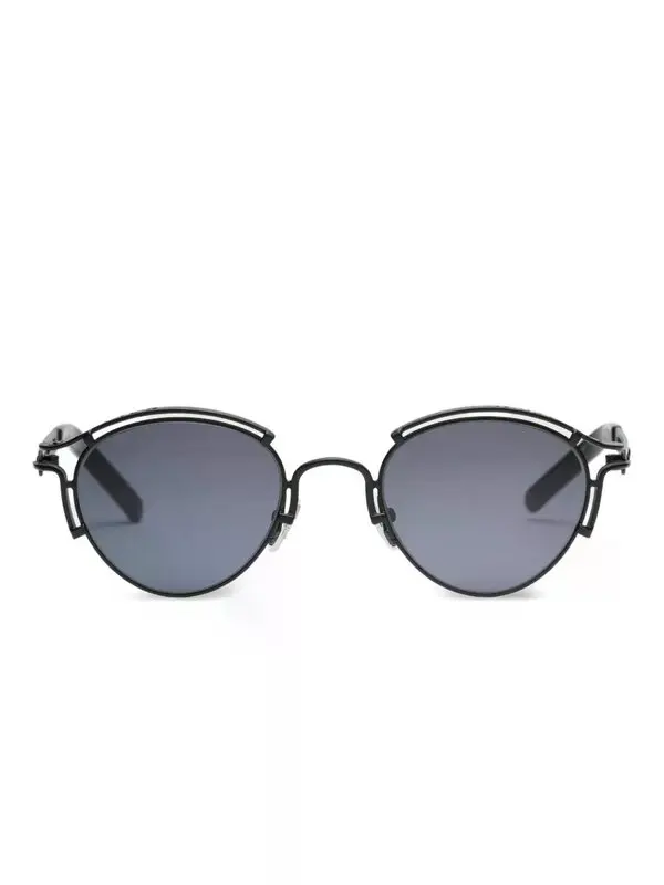 JEAN PAUL GAULTIER Pilot-frame Sunglasses - Black