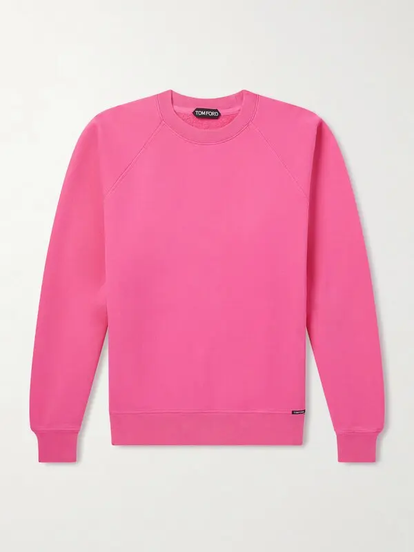 Jacquemus Organic Cotton-jersey Sweatshirt - Pink