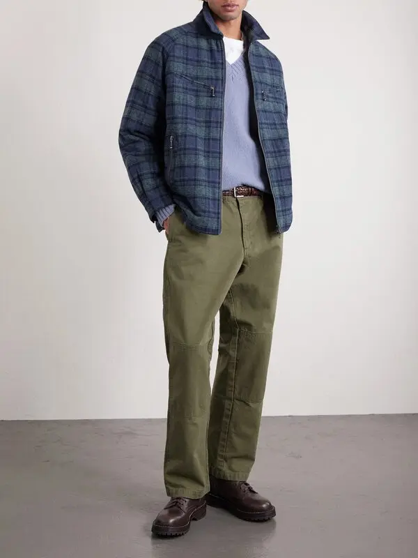 NEIGHBORHOOD Straight-leg Cotton-canvas Trousers