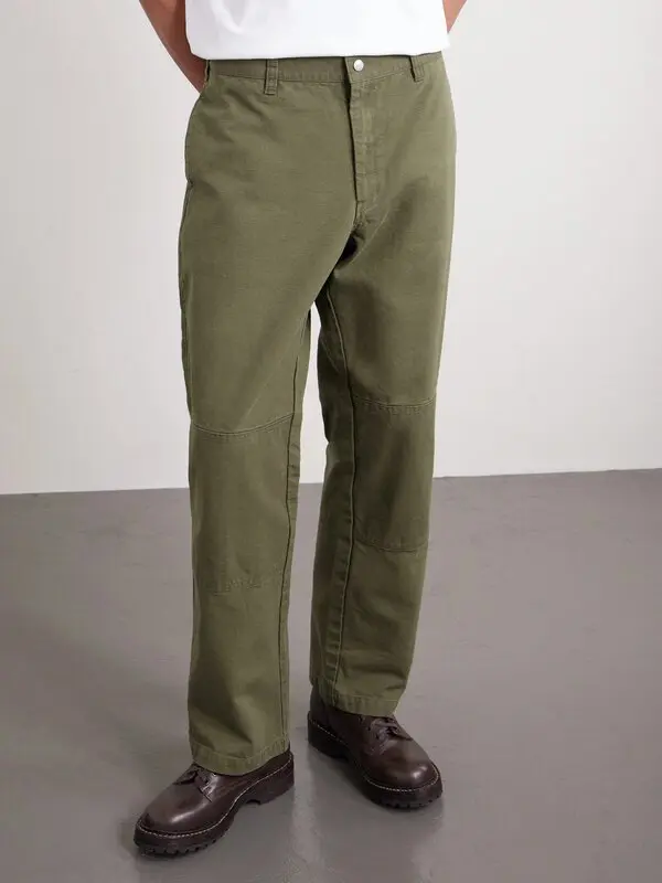 NEIGHBORHOOD Straight-leg Cotton-canvas Trousers
