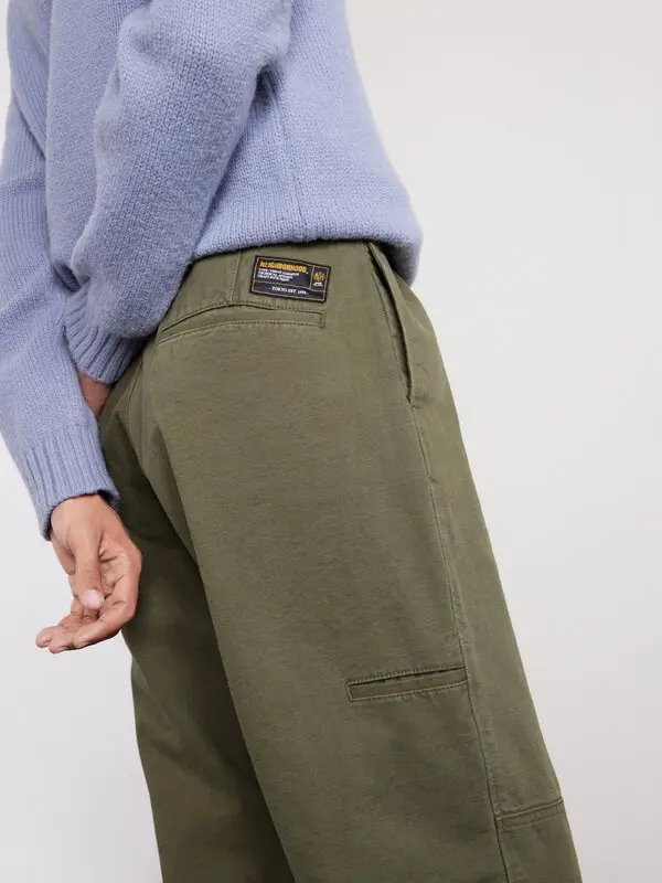 NEIGHBORHOOD Straight-leg Cotton-canvas Trousers