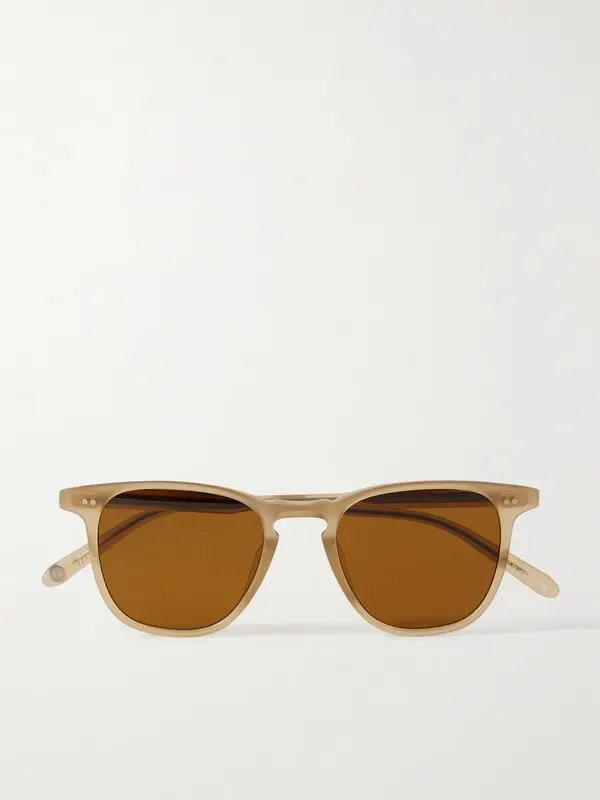 Garrett Leight Jjjjound Brooks 47 Sunglasses - Brown