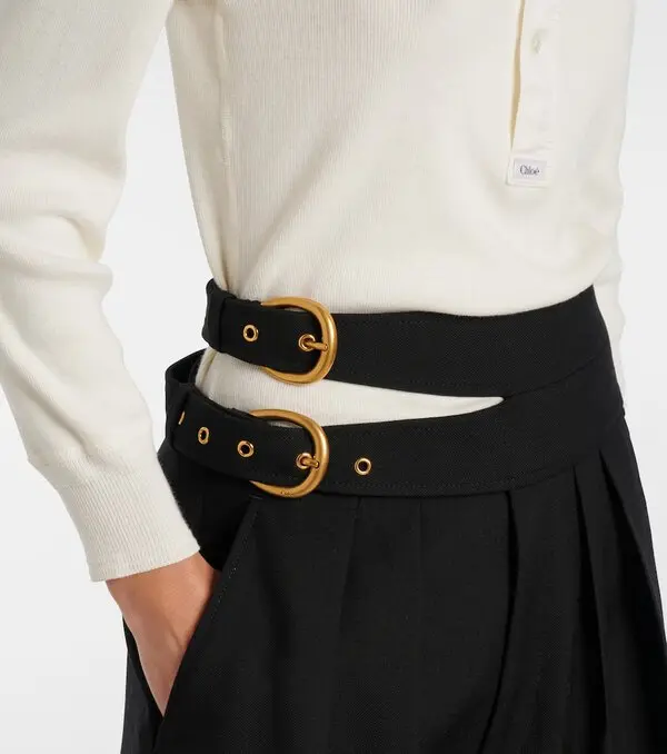Chloé Virgin Wool Shorts
