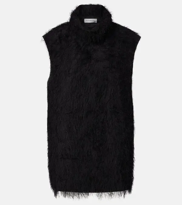 THE FRANKIE SHOP Lancy Fringed Mini Dress