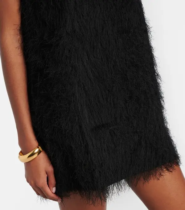 THE FRANKIE SHOP Lancy Fringed Mini Dress