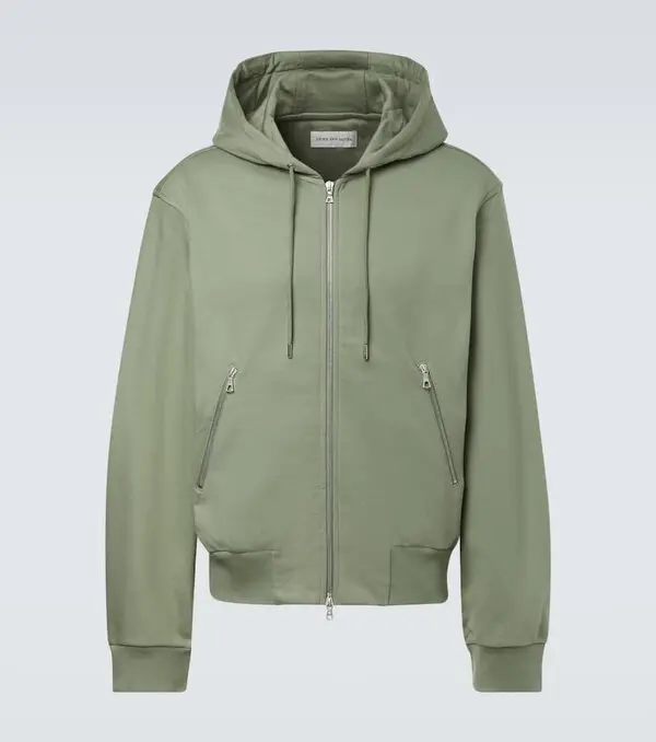 Dries Van Noten Cotton Zip-up Hoodie