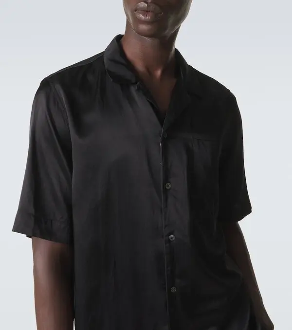 Dries Van Noten Bowling Shirt - Black