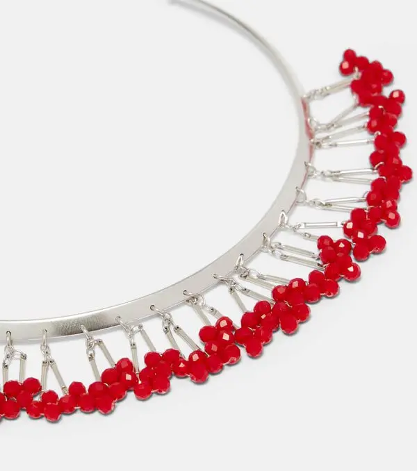 Isabel Marant Étoile Beaded Choker - Silver