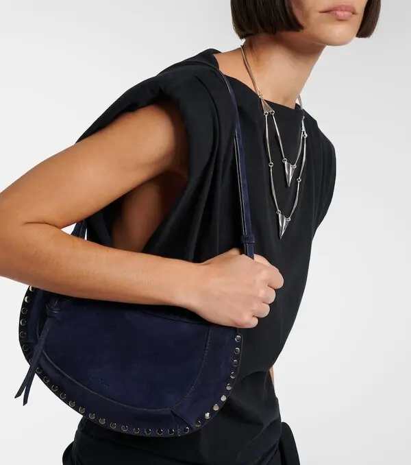 Isabel Marant Étoile Oskan Moon Suede Shoulder Bag