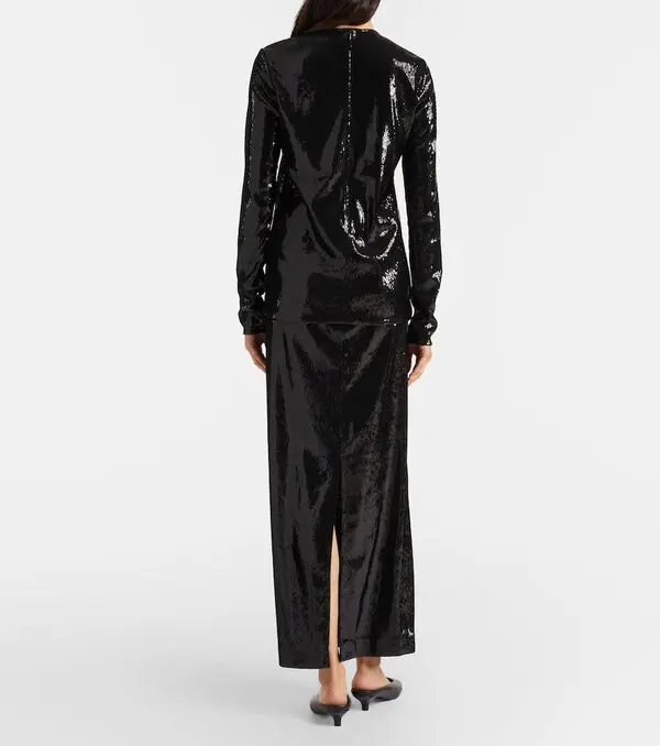 TOTEME Sequined Maxi Skirt