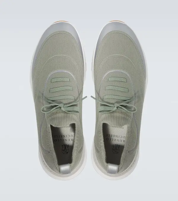 Brunello Cucinelli Knitted Sneakers
