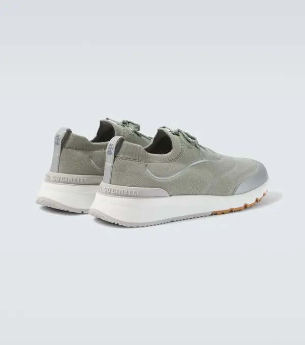 Brunello Cucinelli Knitted Sneakers