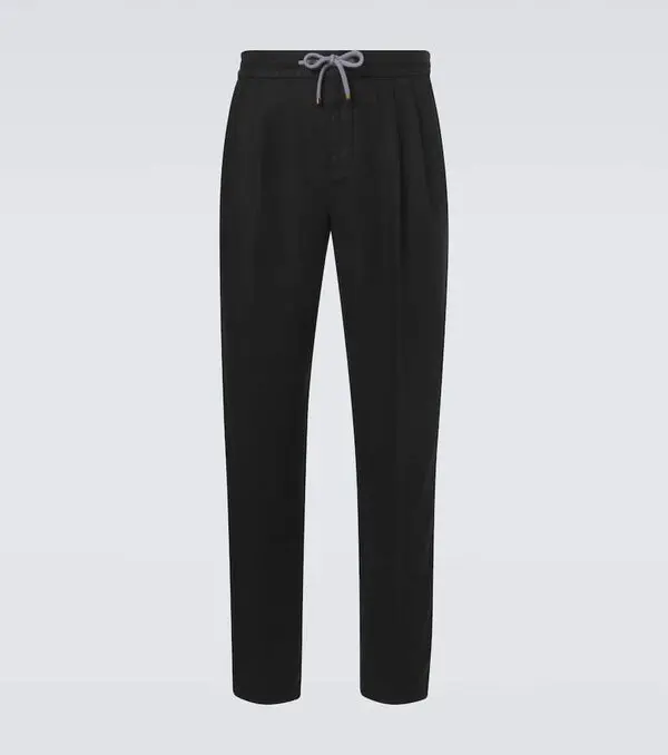 Brunello Cucinelli Linen Sweatpants