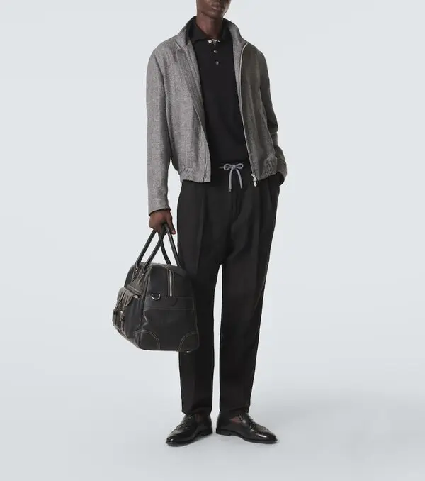 Brunello Cucinelli Linen Sweatpants