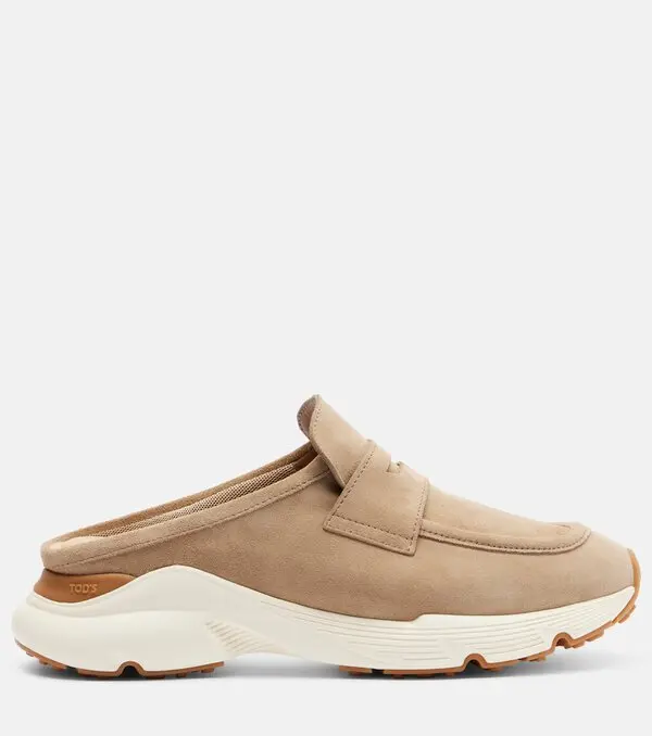 TOD'S Runner Suede Mules