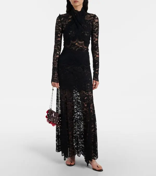 Rabanne Floral Lace Top