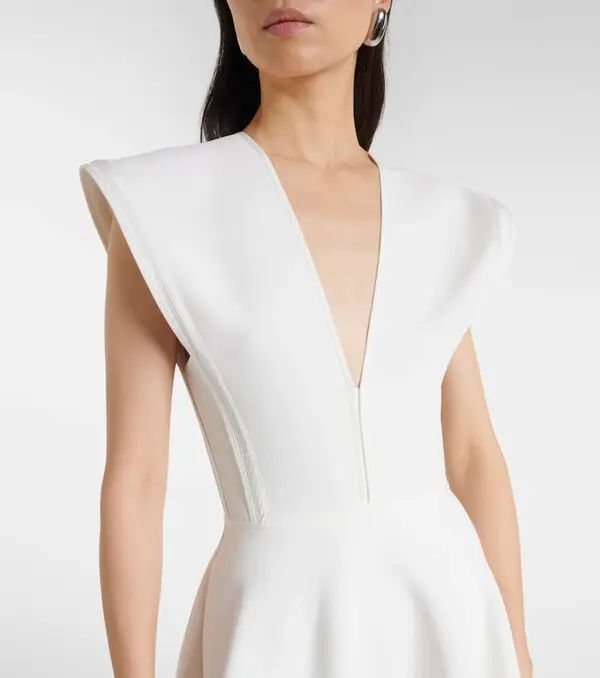 Maticevski Empath Draped Midi Dress
