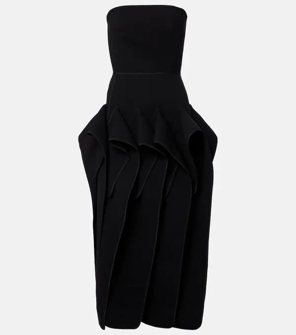 Maticevski Breakout Draped Midi Dress
