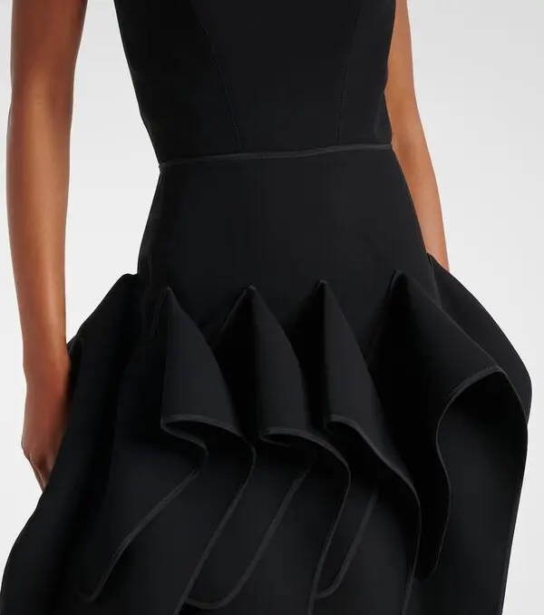 Maticevski Breakout Draped Midi Dress
