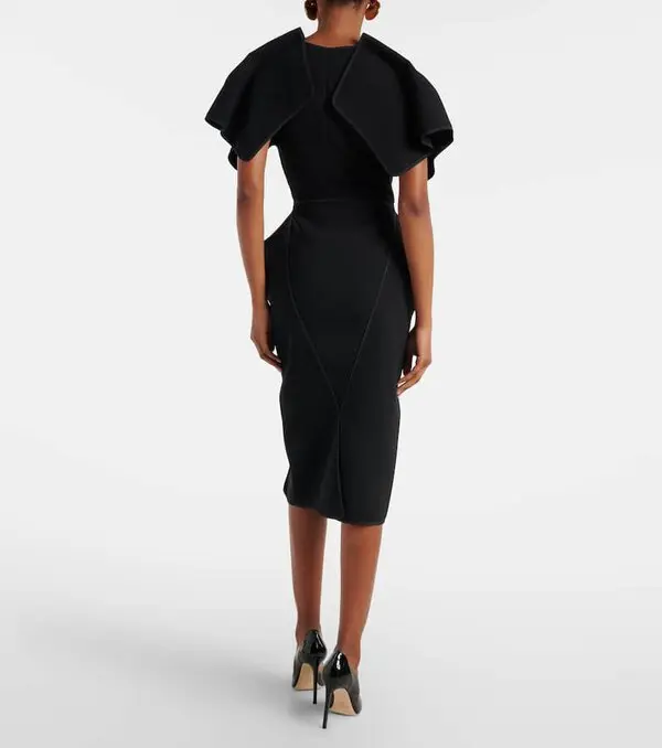 Maticevski Coco Peplum Midi Dress