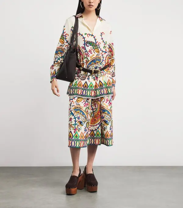 Etro Silk Paisley Shirt
