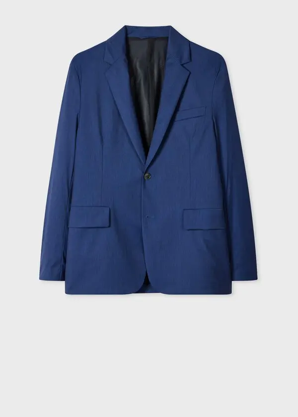Paul Smith Melange Wool Technical Blazer