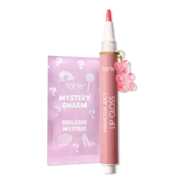 TARTE Maracuja Juicy Lip Plumping Peptide Gloss With Charm - Melon Spritz
