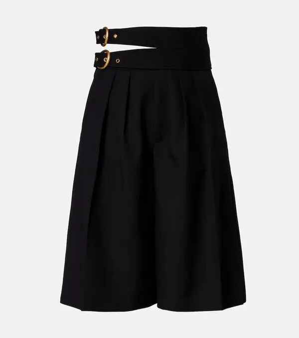 Chloé Virgin Wool Shorts