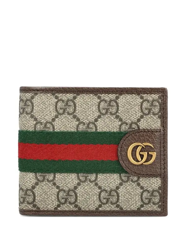 Gucci Ophidia Gg Wallet - Brown