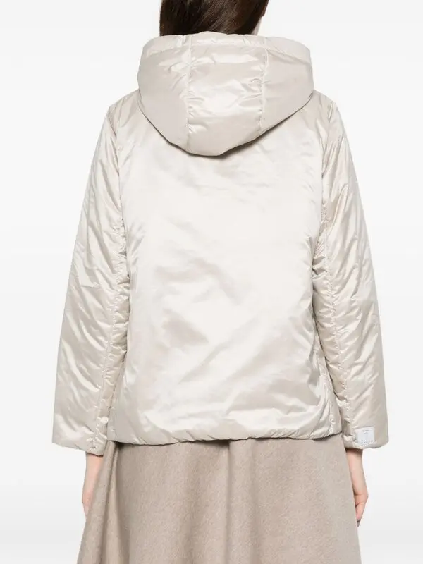 Max Mara Padded Blouson Jacket - Beige