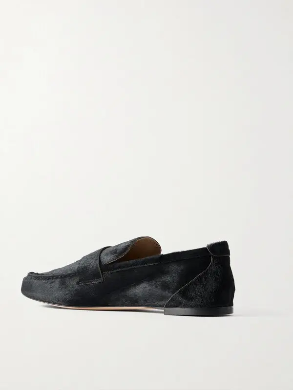 JAMIE HALLER Penny Calf Hair Loafers