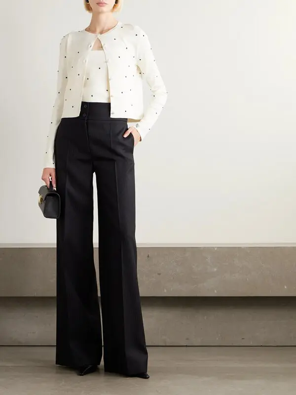 Altuzarra Baz Crystal-embellished Tank - Ivory