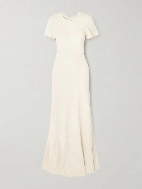 HEIRLOME Julia Bouclé Maxi Dress
