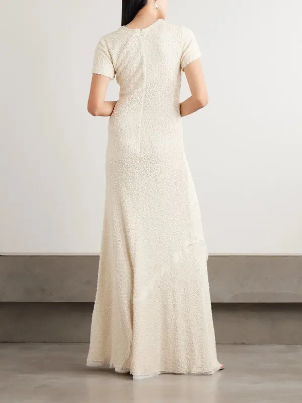 HEIRLOME Julia Bouclé Maxi Dress