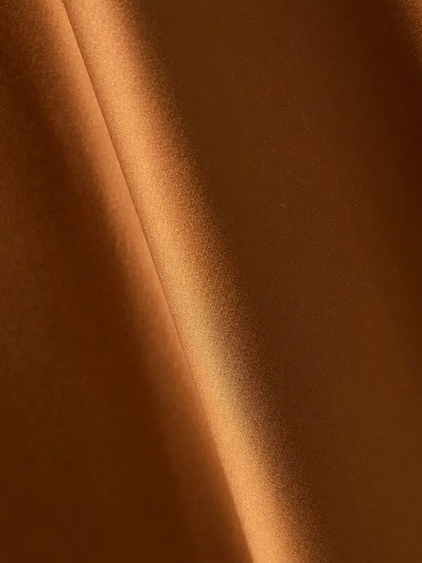 HEIRLOME Margot Silk-satin Maxi Dress - Metallic