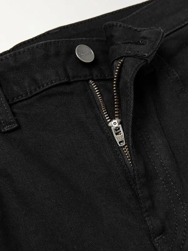 Khaite Vivian Mid-rise Slim-leg Jeans
