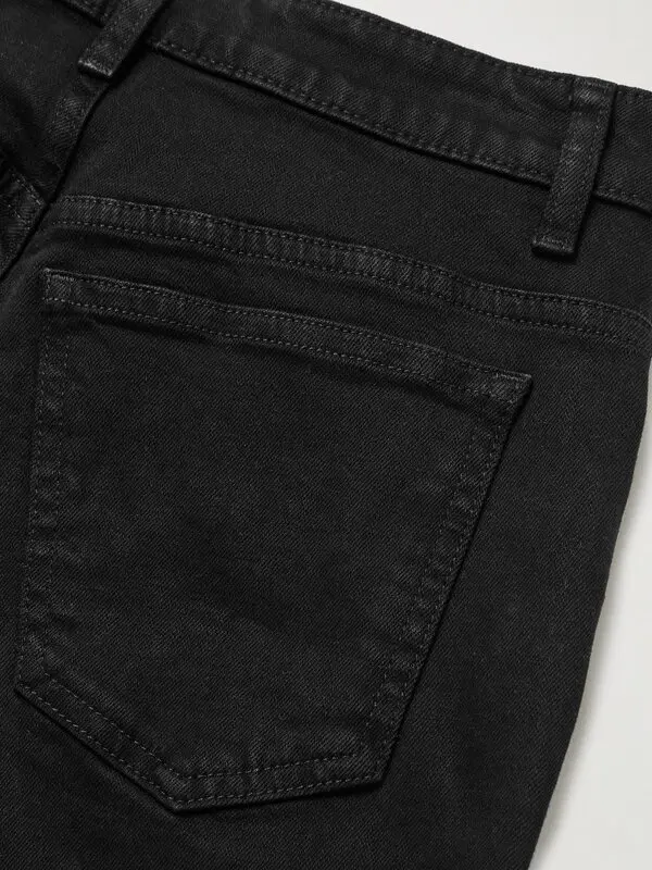 Khaite Vivian Mid-rise Slim-leg Jeans