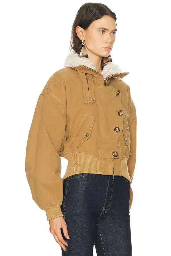 Isabel Marant Étoile Oana Cropped Jacket